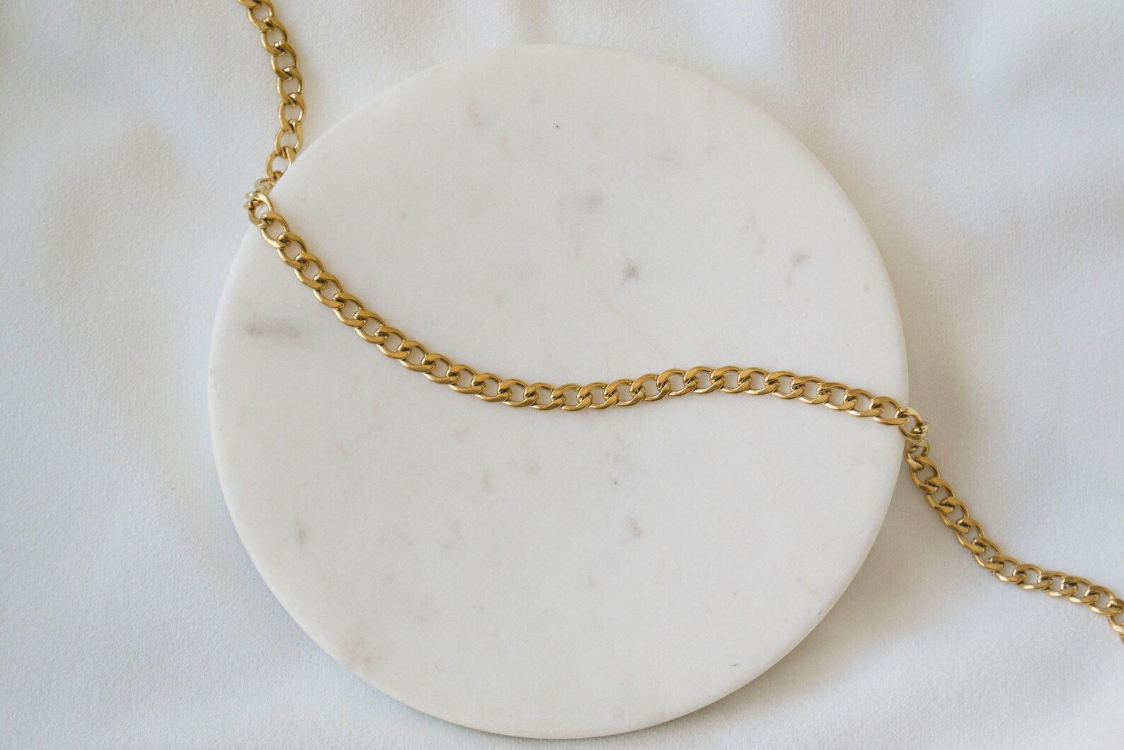 Gold Link Chain Necklace / Chain Necklace / Thick Chain Necklace / Link ...
