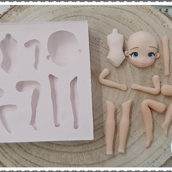Miniature Doll Mold - Etsy UK