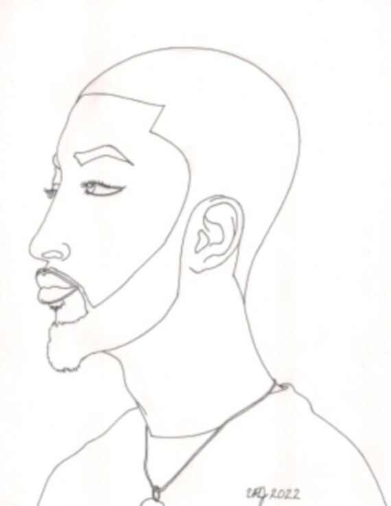 Black Man Printable - Etsy