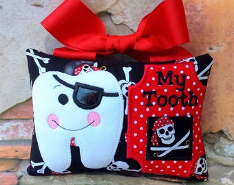 Pirate Tooth Fairy Pillow - Etsy