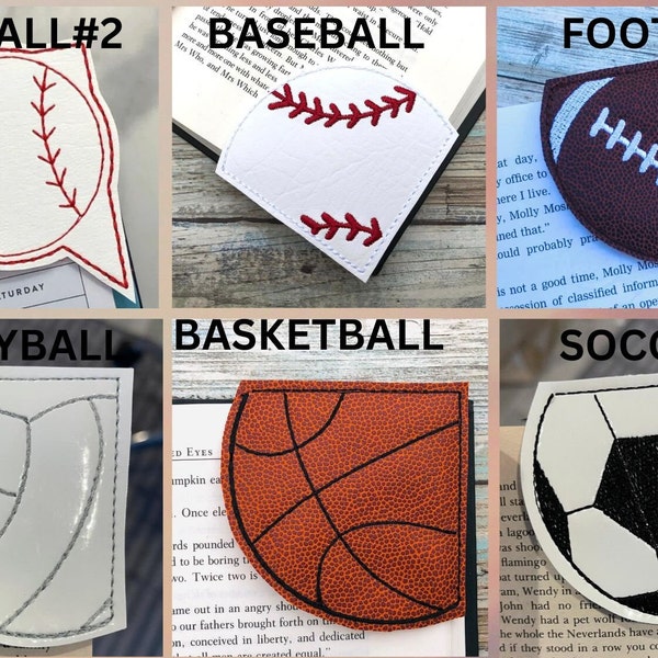 Soccer Bookmark - Etsy