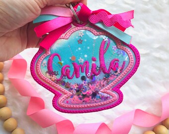 Shell Name Tag - Etsy