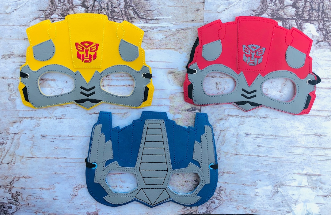 Halloween Mask, Birthday Party Mask, Transformers Felt Mask ...