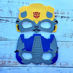 Halloween Mask, Birthday Party Mask, Transformers Felt Mask ...