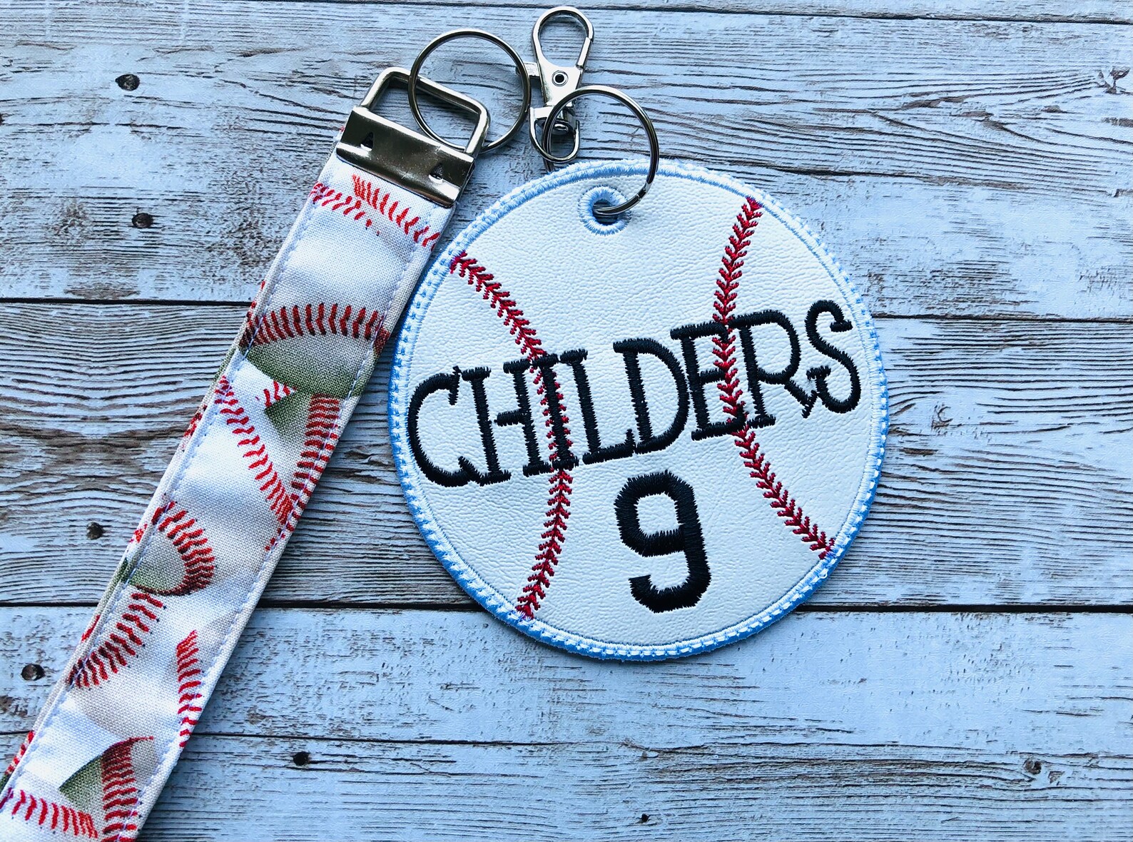Baseball Bag Tag, Personalized Bag Tag, Sports Tag, Monogrammed Bag ...