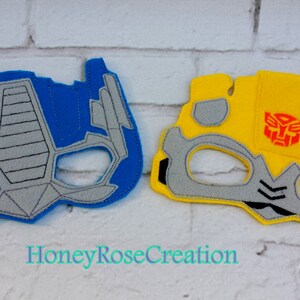 Halloween Mask, Birthday Party Mask, Transformers Felt Mask ...