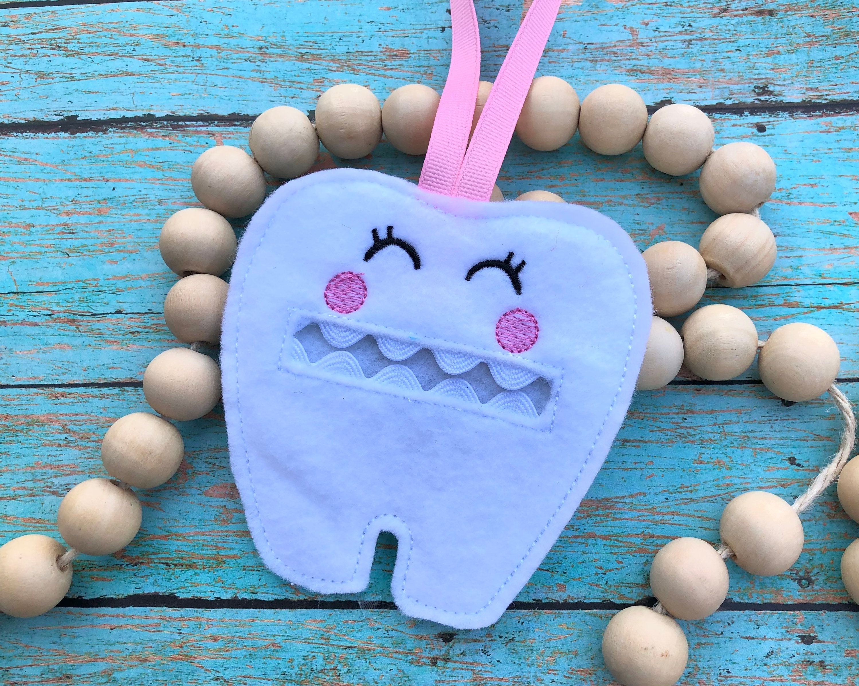 Tooth Fairy Pouch Embroidered Tooth Fairy Personalize Gift - Etsy