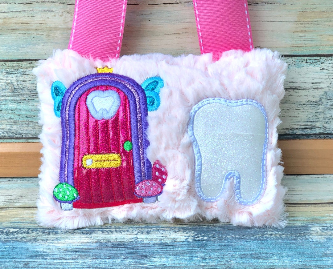 NR.237 Tooth Fairy House, Tooth Fairy Pillow, Personalized Pillow. - Etsy
