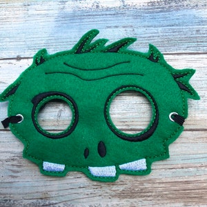Flower and Zombie Kids Mask , Halloween Mask, Dress Up,halloween Party ...