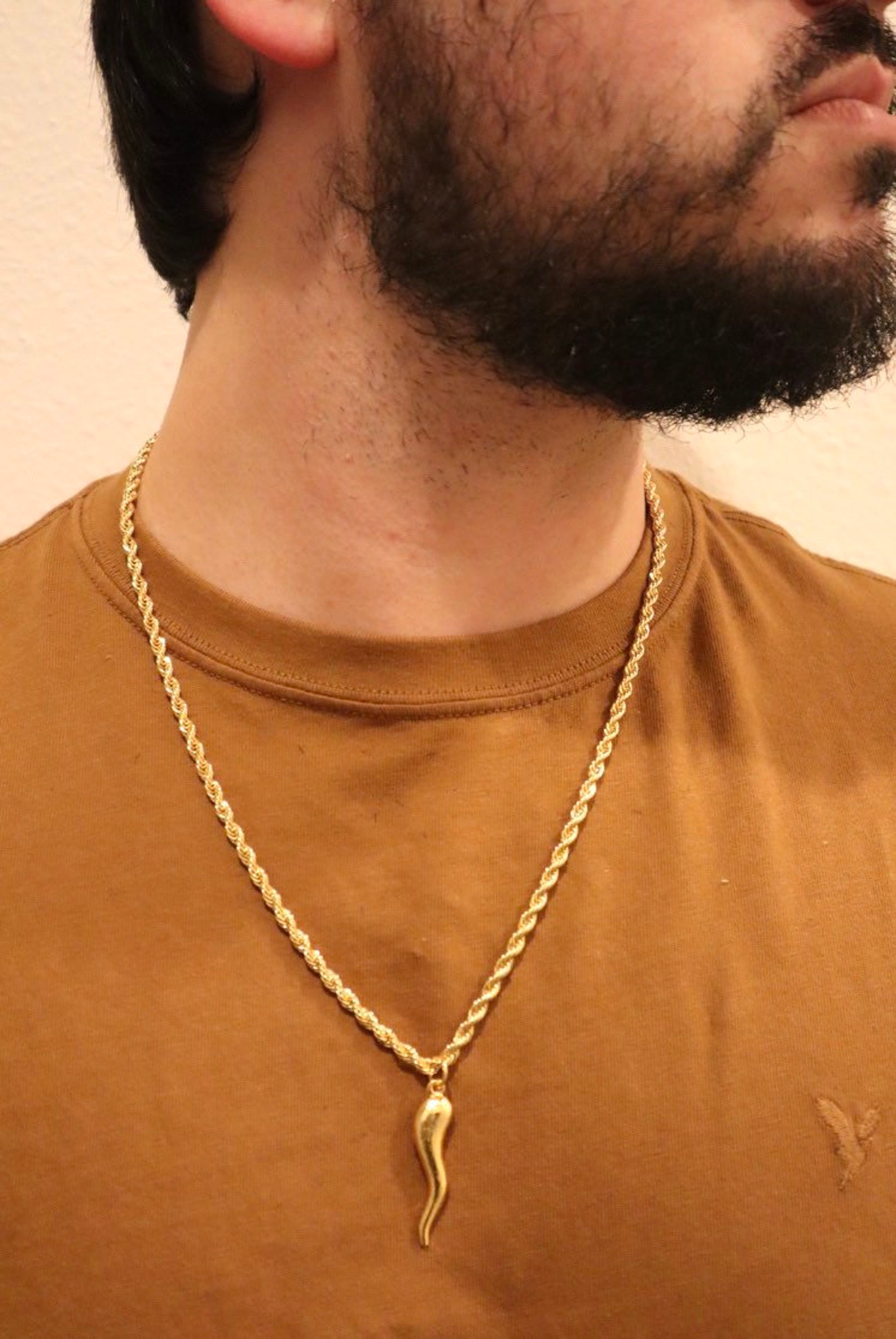 Italian Horn Necklace Italian Cornicello Italian Amulet - Etsy