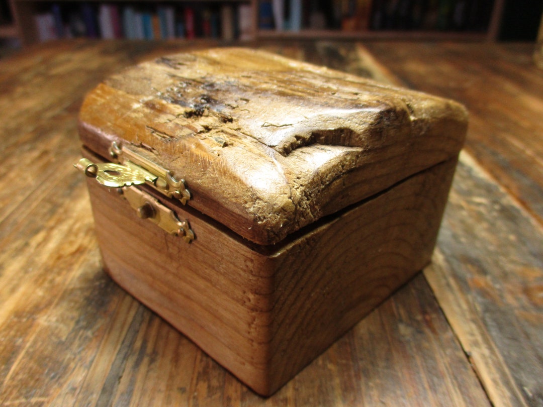 Small Box, Driftwood, Treasure Chest, Casket, Jewelry Box, Mini ...