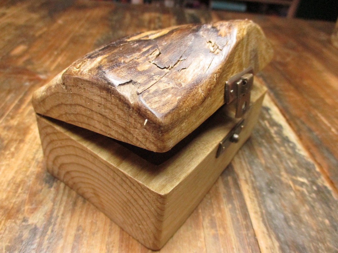 Small Box, Driftwood, Treasure Chest, Casket, Jewelry Box, Mini ...