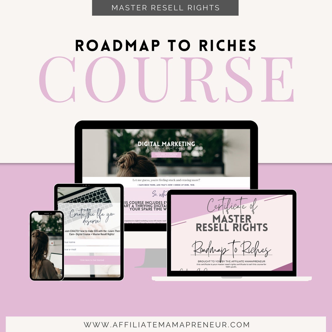 Comprehensive Roadmap To Riches Digital Marketing Course With Master