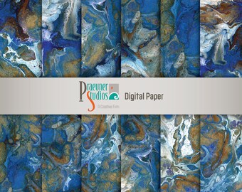 Pastel & Gold Marble Digital Paper Pastel Pink Gold Paper - Etsy