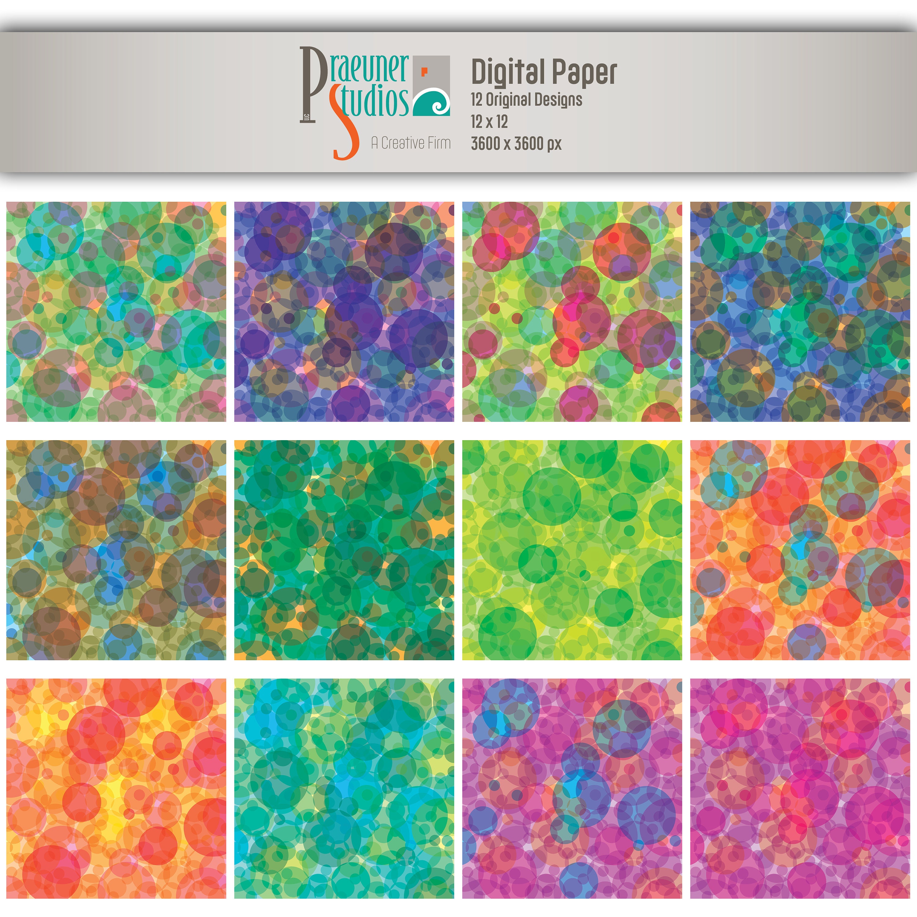 Circle Digital Paper, Circle Pattern, Background, Backdrops, Photo ...