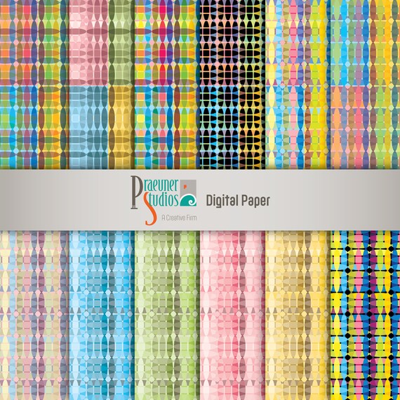 Oval Digital Paper Oval Pattern Background Backdrops Photo - Etsy