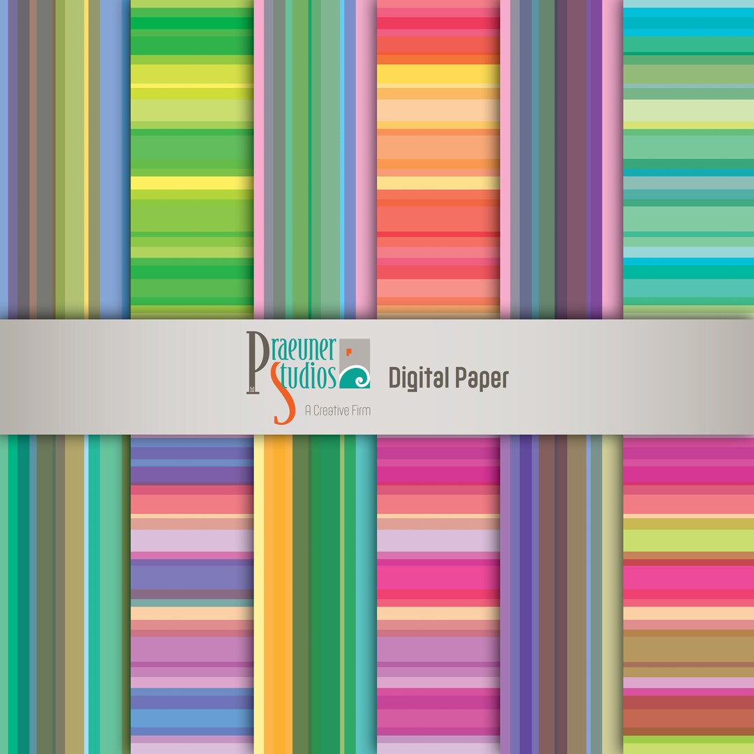 Striped Digital Paper, Striped Pattern, Background, Backdrops, Photo ...