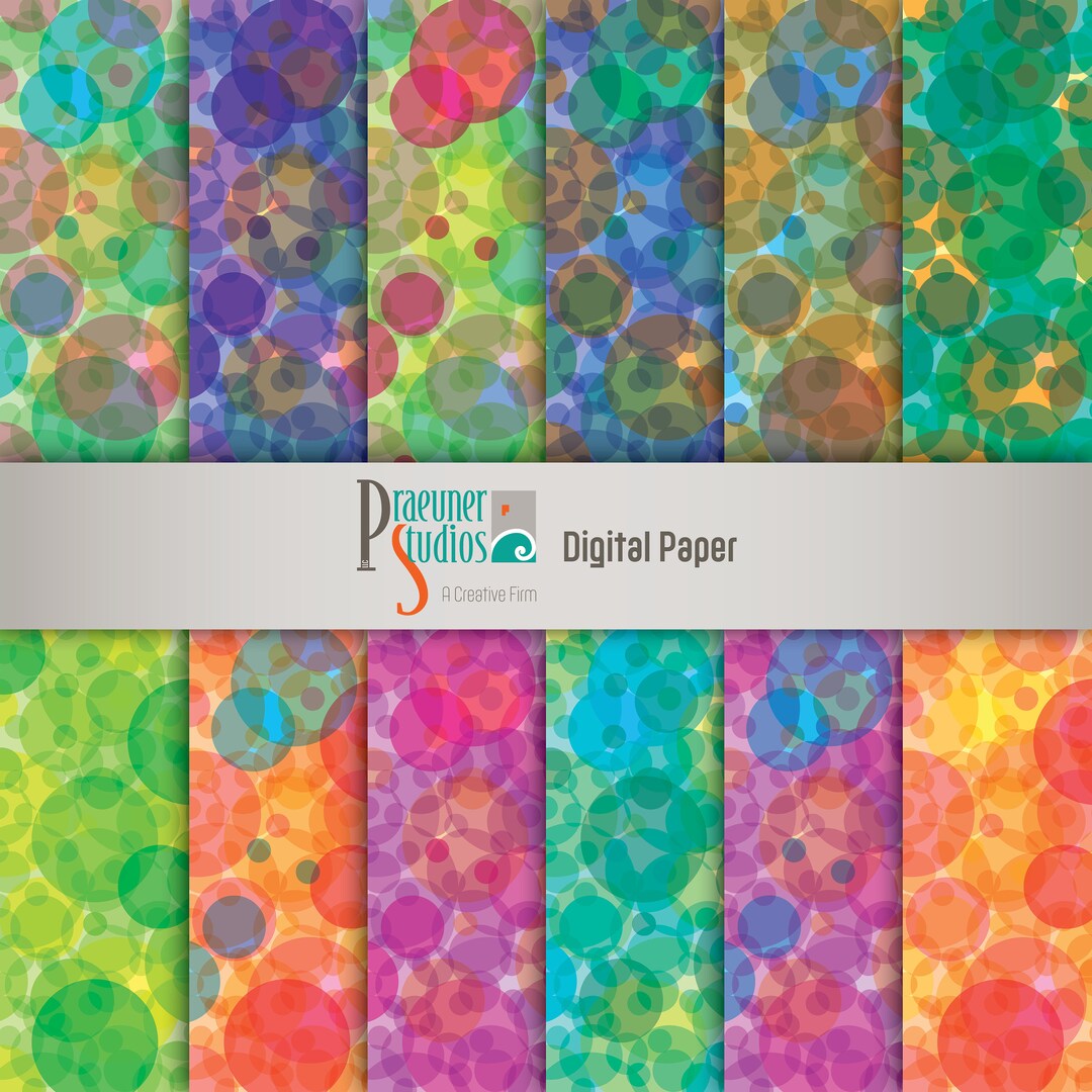Circle Digital Paper, Circle Pattern, Background, Backdrops, Photo ...