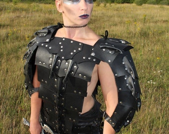 Real leather Robin hood armor medieval theatrical Celtic LARP | Etsy