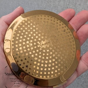 Stratton Compact, Vintage 1960s Stratton Magnolia Flower Enamel ...