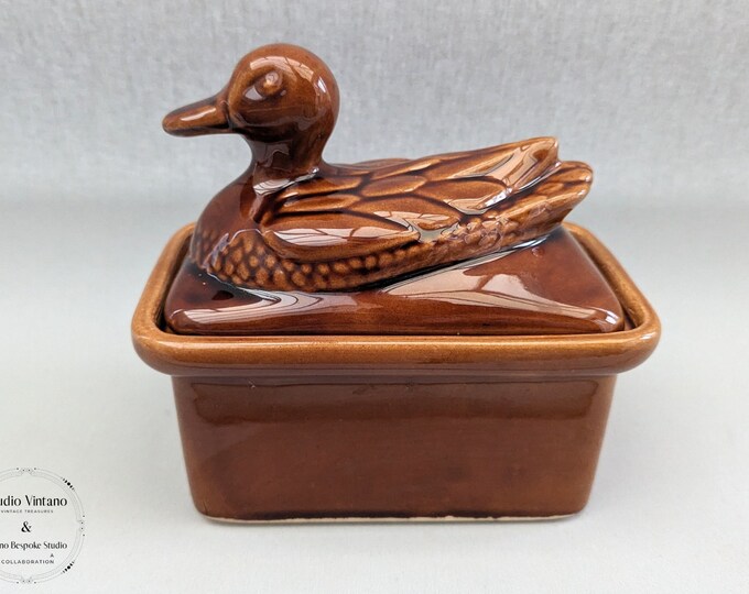 Ceramic Duck, Pate, Pate Terrine, Vintage, French Terrine, Patèterrine ...