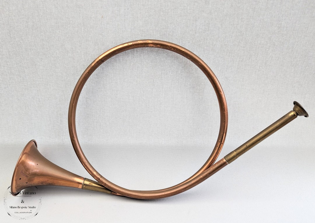 Brass Horn, French Horn, Hunting Horn, Brass Instruments, Antique Bugle ...
