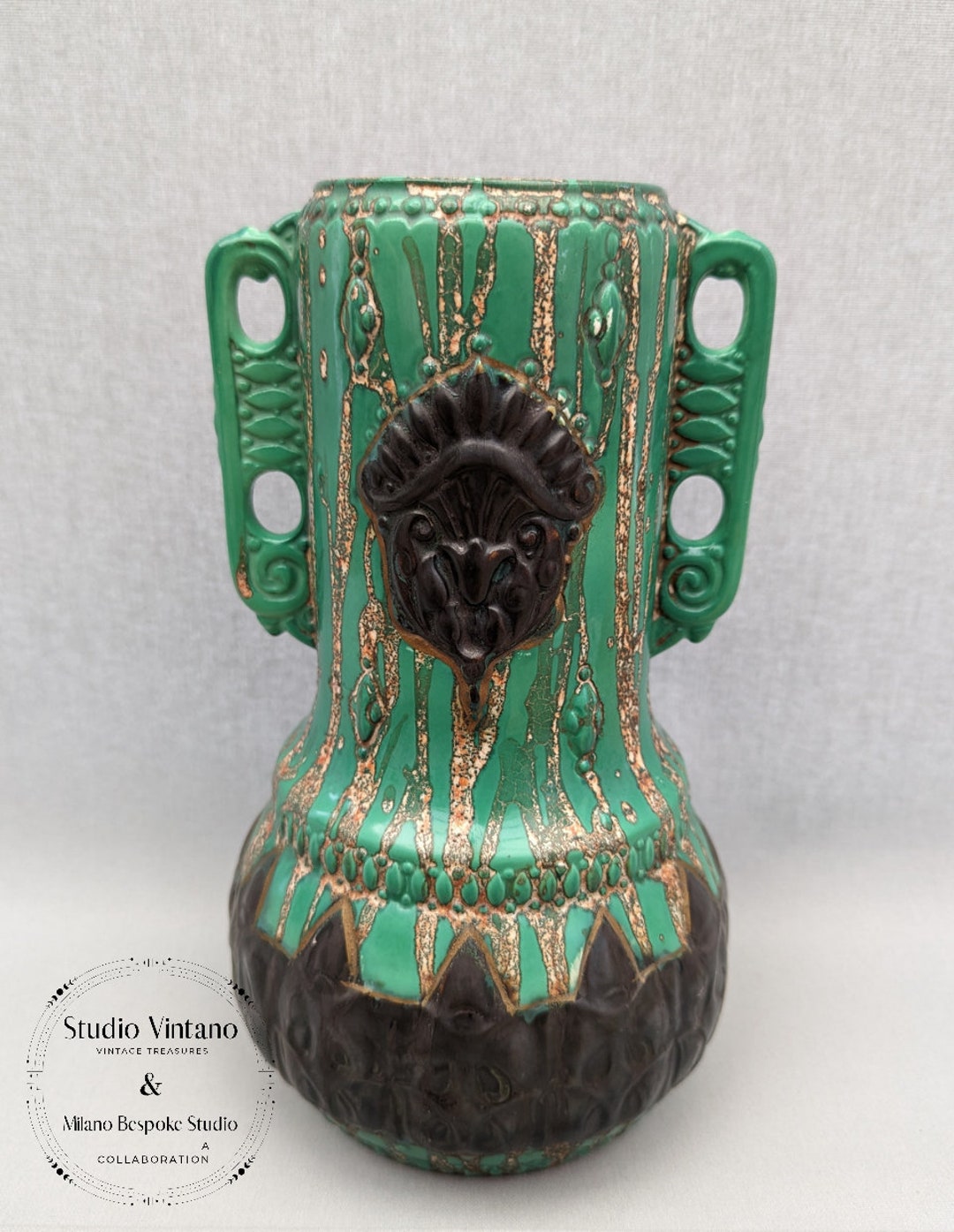 Ditmar Urbach, Bohemian Alienware Pottery, Vintage Czech Secessionst ...