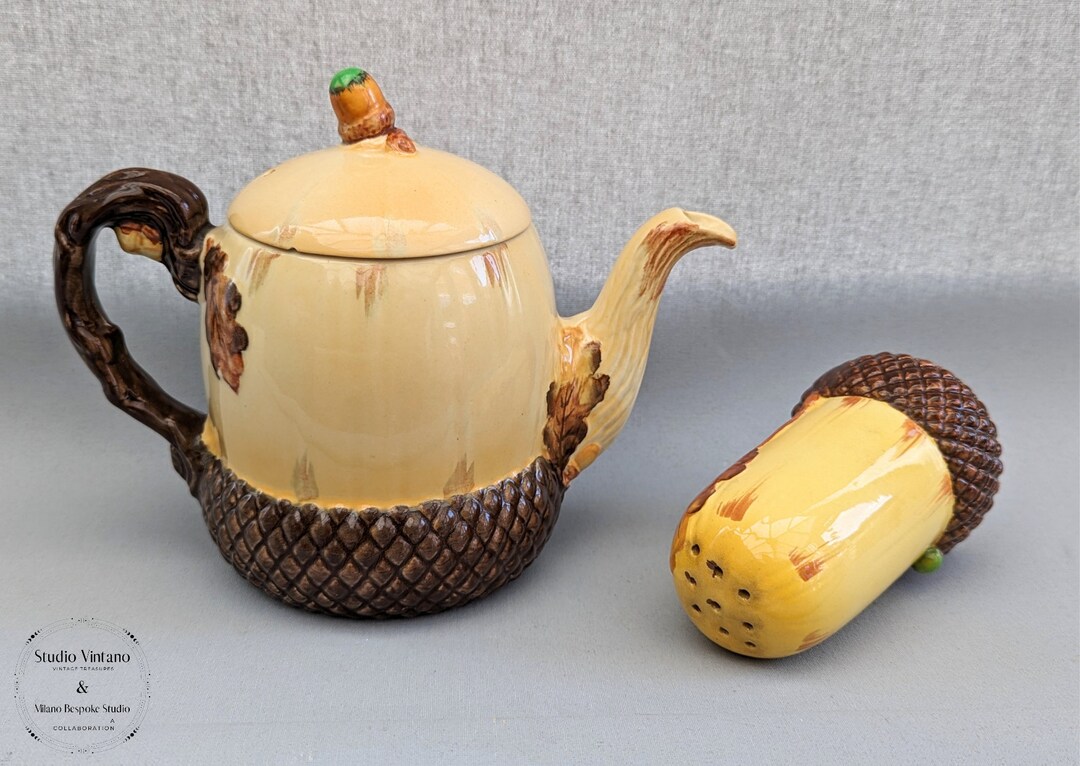Art Deco, Burleigh Ware, Burgess & Leigh, Staffordshire Pottery, Acorn ...