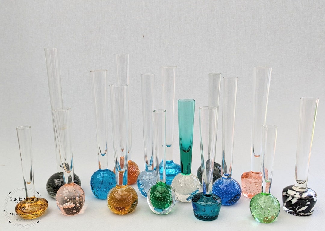 Vintage Stem Vase, Murano Glass, Vintage Vase, Venetian Glass, Bloom ...