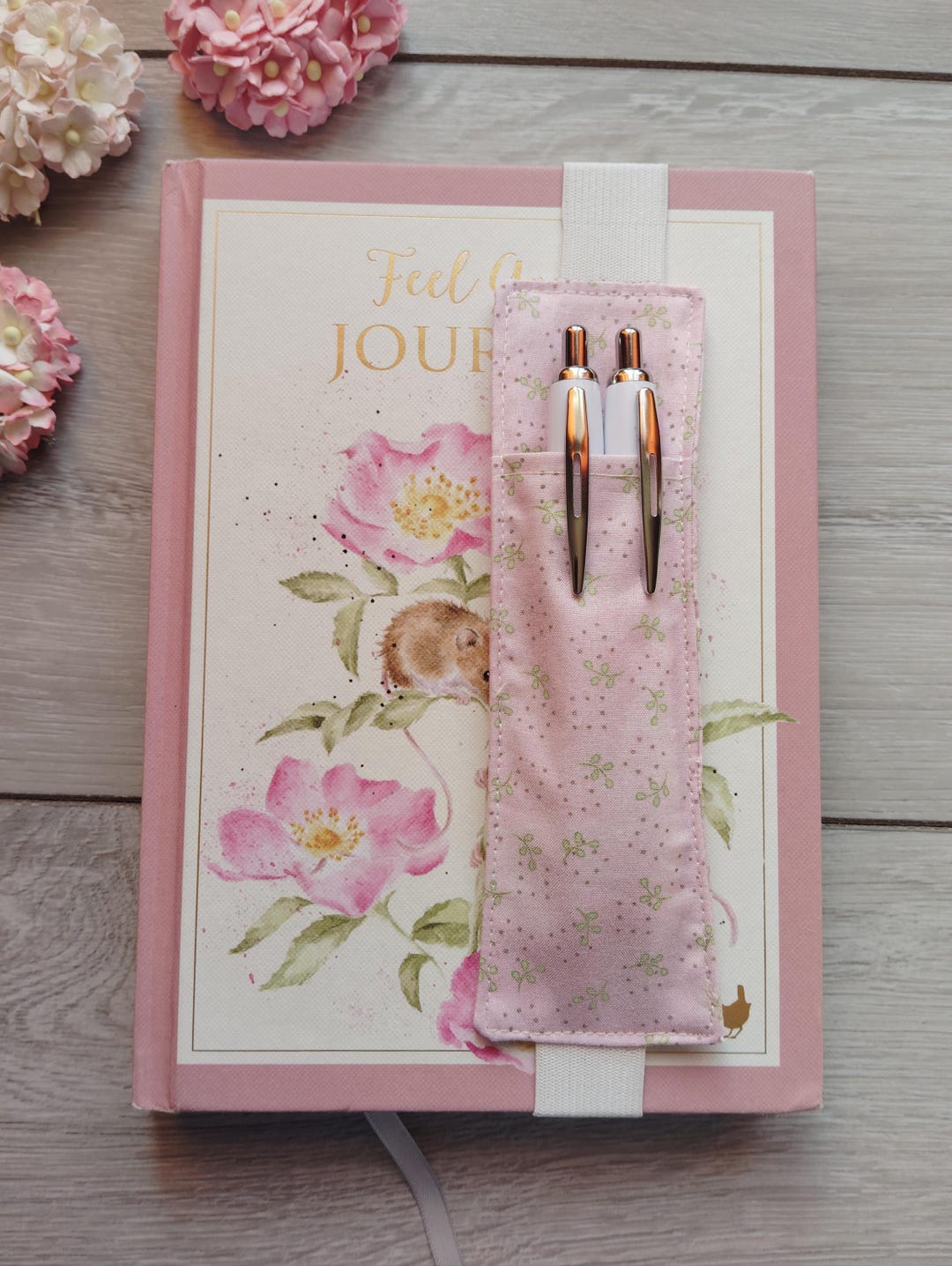 Pen Holder/pouch, Journal Pen Holder, Pencil Holder, Pen Holder for ...