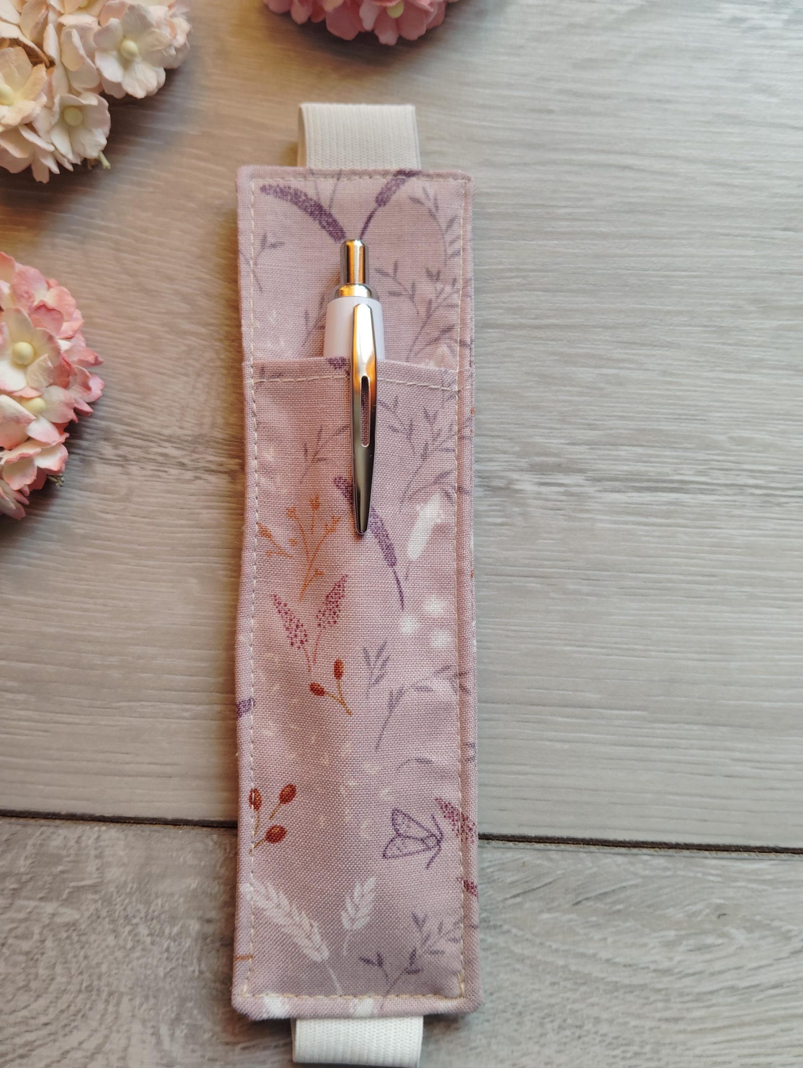 Pen Holder/pouch, Journal Pen Holder, Pencil Holder, Pen Holder for ...