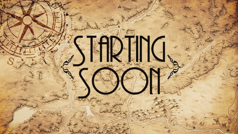 Hand-drawn Dungeon Themed TTRPG/DND Twitch Overlay - Etsy