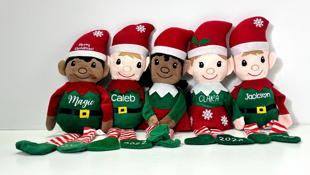 Christmas Elf Stocking Stuffer Gift for Boys or Girls, Personalized ...