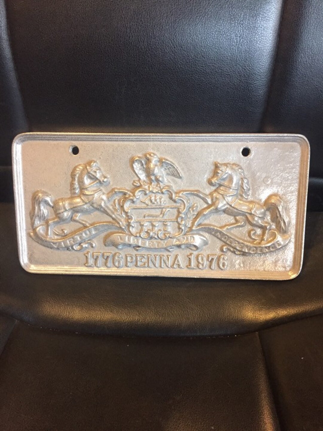 Bicentennial License Plate - Etsy