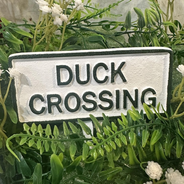 Duck Crossing Sign - Etsy