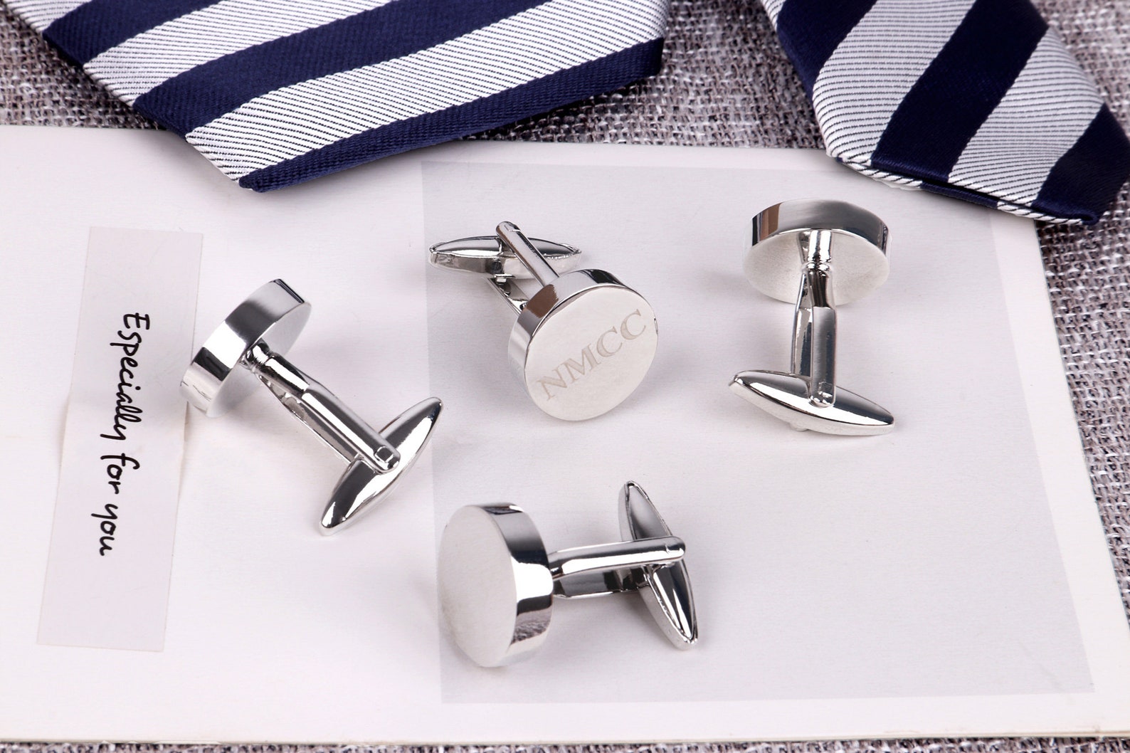 Groomsmen Gifts Personalized Cuff Links Custom Cufflinks for - Etsy