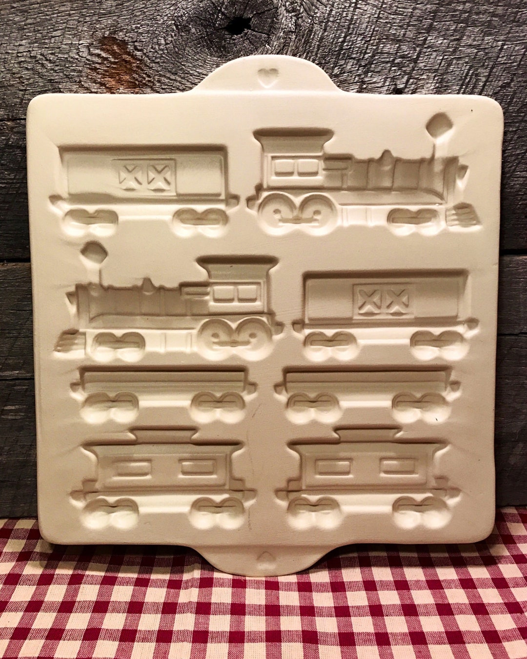 Vintage Gingerbread Train Cookie Mold by Pampered Chef, Christmas ...