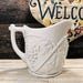 1960's Stunning Heavy DUNCAN MILLER Grape Milk Glass Pitcher With ...