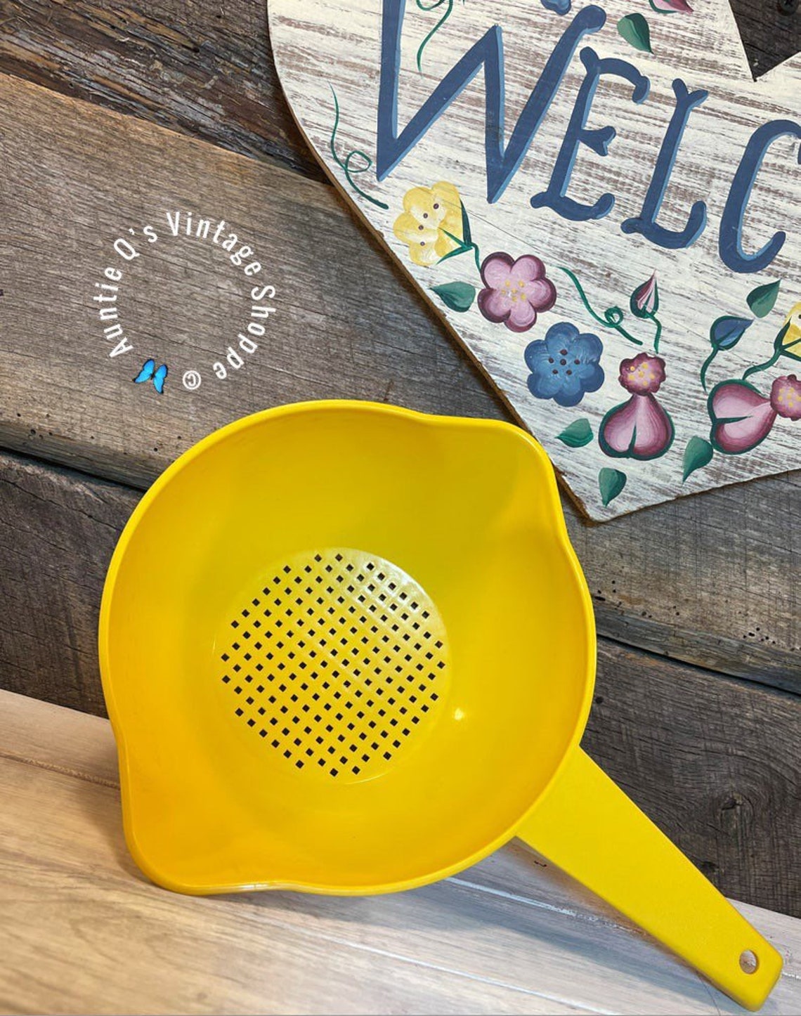 Vintage Tupperware 1 Quart Yellow Strainer/colander 1200 - Etsy