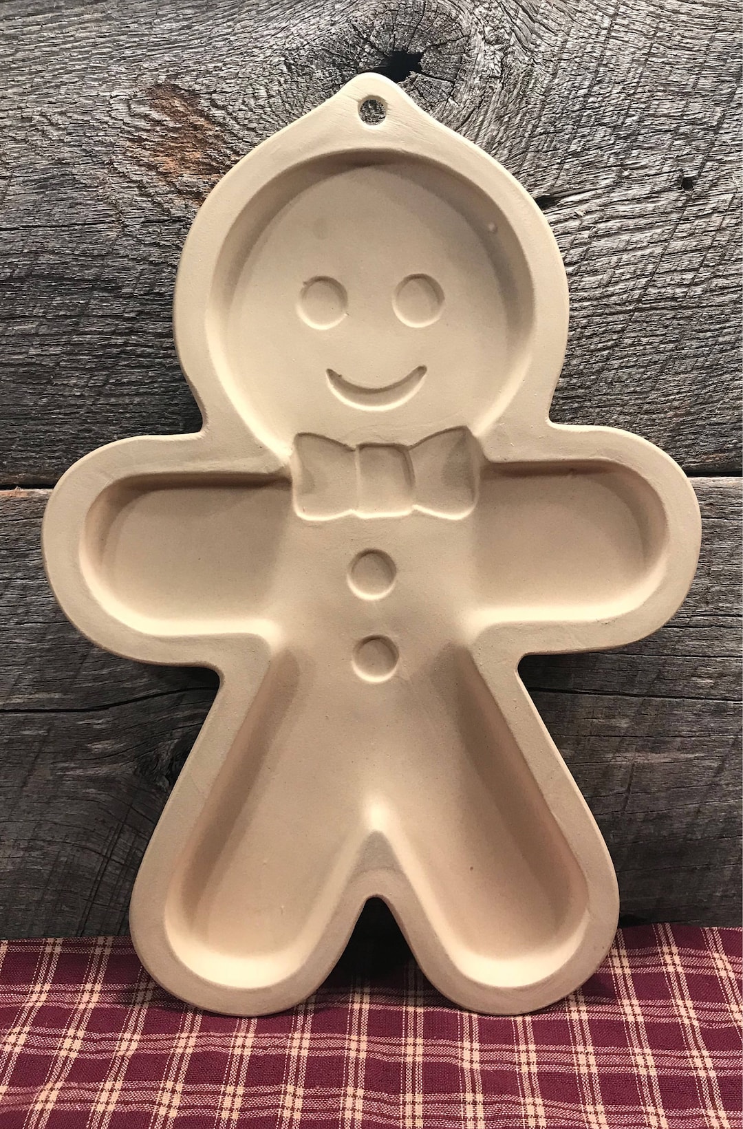 Vintage GIANT SIZED 12 Tall Gingerbread Man Shortbread Cookie Mold by ...