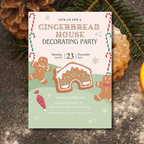 Gingerbread House - Etsy