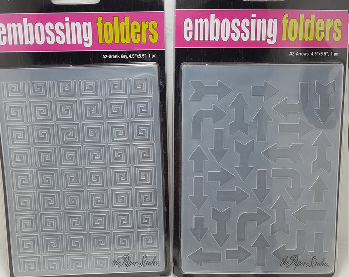 The Paper Studio Embossing Folders - Etsy