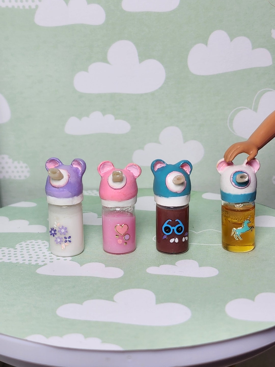 1:6th Scale Miniature Drinking Cups for Toddler Dolls - Etsy