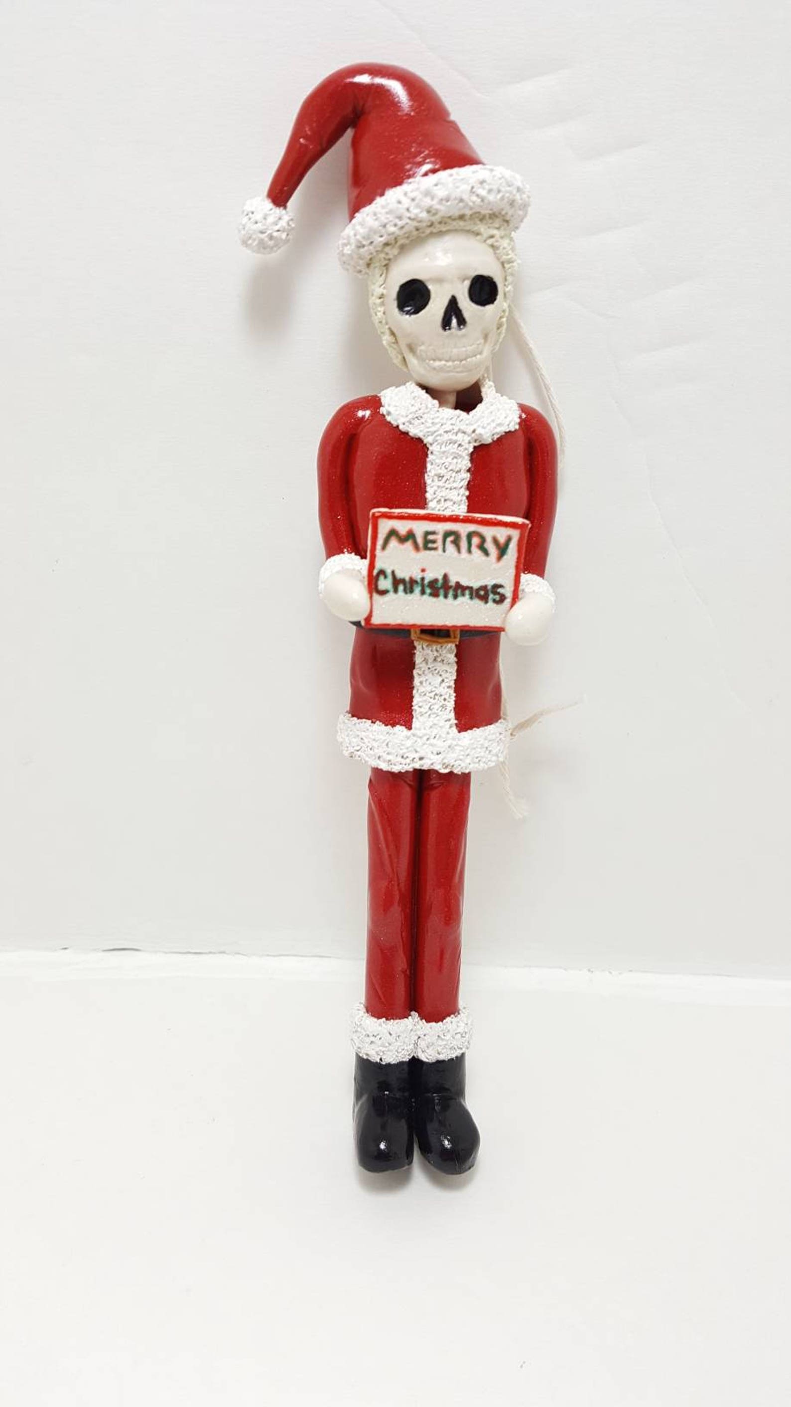 Skella Claus Christmas Ornament-christmas Decor-santa Claus - Etsy