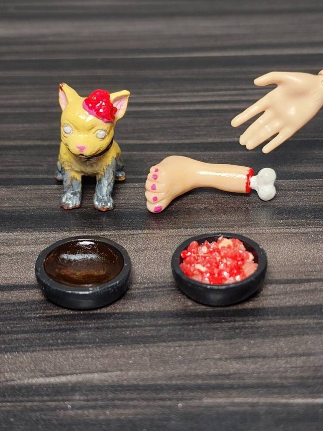 1:6 Scale Miniature Zombie Puppy Set - Etsy