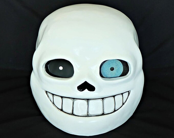 Undertale Sans Helmet Mask, 1:1 Scale Wearable Halloween Costume ...