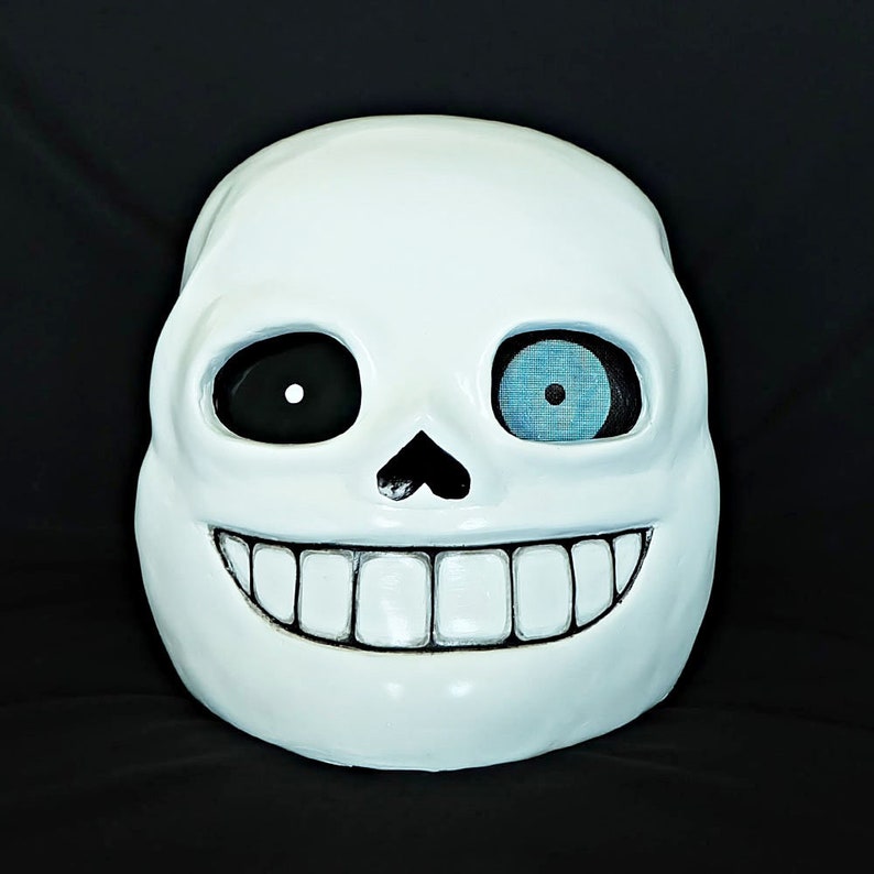 Undertale Sans Helmet Mask 1:1 Scale Wearable Halloween | Etsy