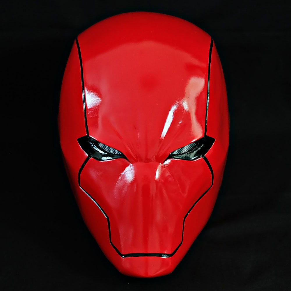 Red Hood Helmet Costume