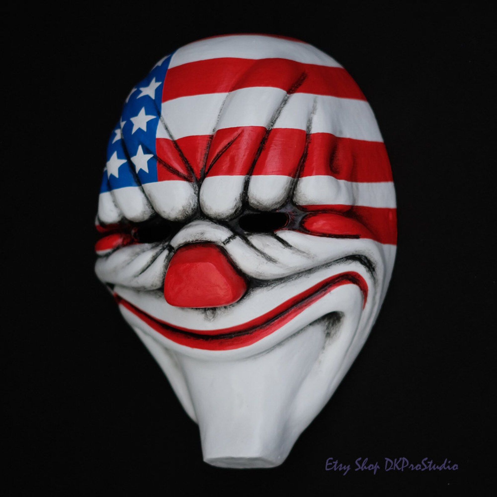 Payday Dallas Mask Halloween Cosplay Costume Prop 528 - Etsy