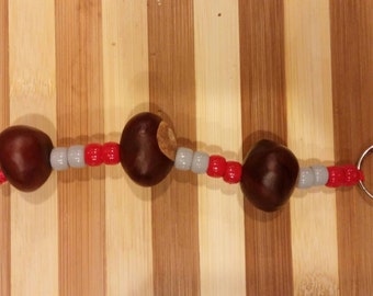 Buckeye Keychain - Etsy